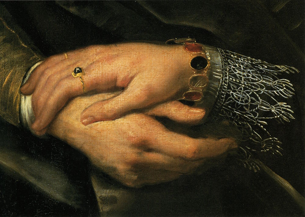 Kunstkarte Peter Paul Rubens "Rubens und Isabella Brant ..."