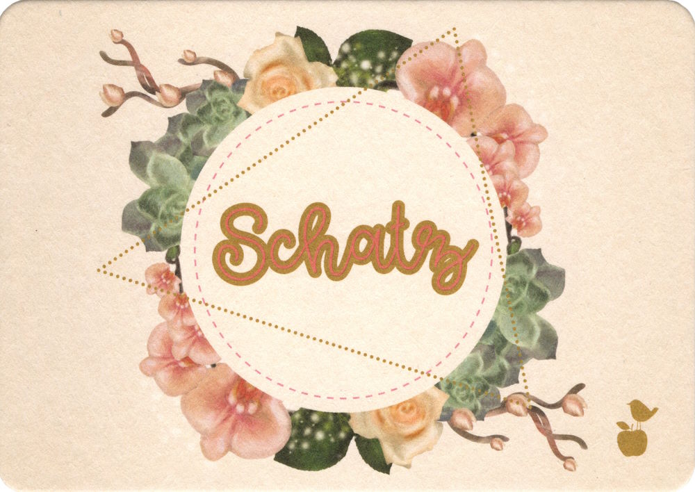 Postkarte Sprüche & Humor: "Schatz"