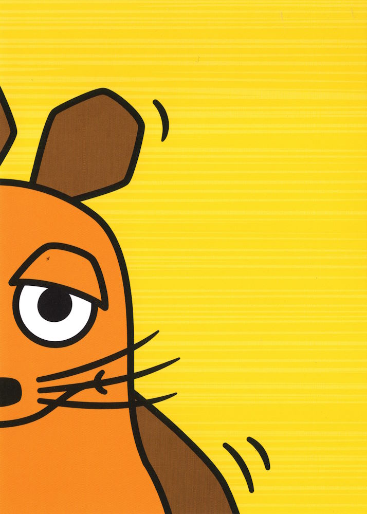 Postkarte "Sendung mit der Maus: Starschnitt Tanzende ..."