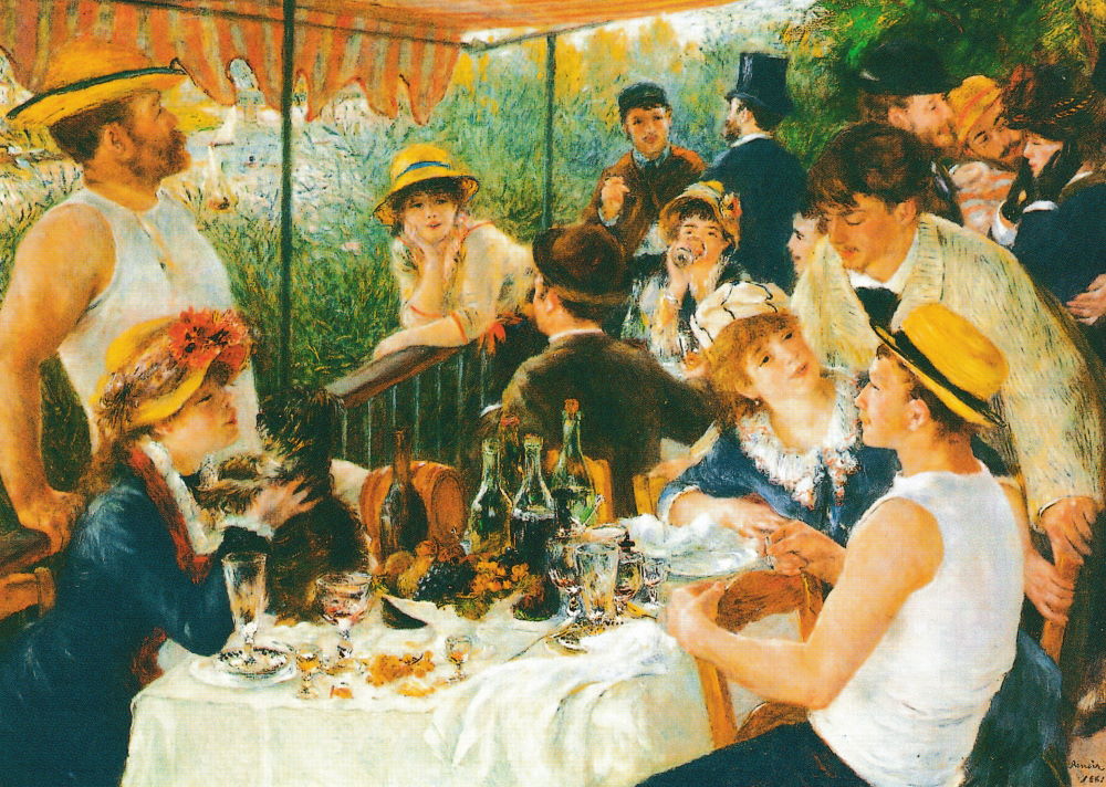 Fruhstuck Der Ruderer Renoir